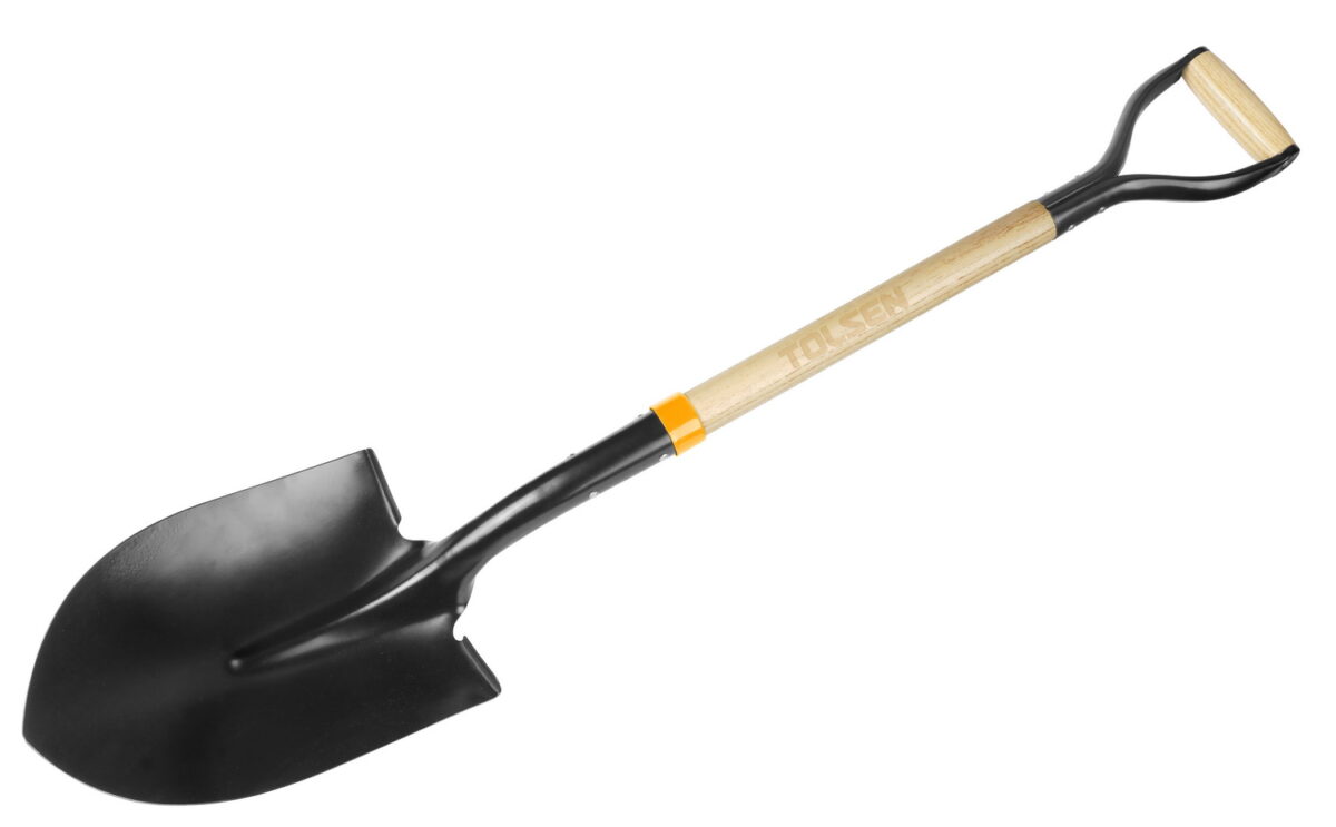 58001 D-Handle Round Point Shovel | Tolsen Tools USA