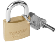 55106 2-1/2″ Brass Padlock | Tolsen Tools USA