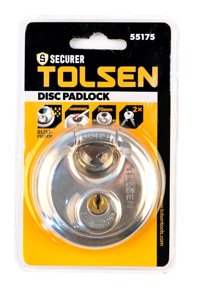 55175 2-3/4″ Disc Padlock | Tolsen Tools USA