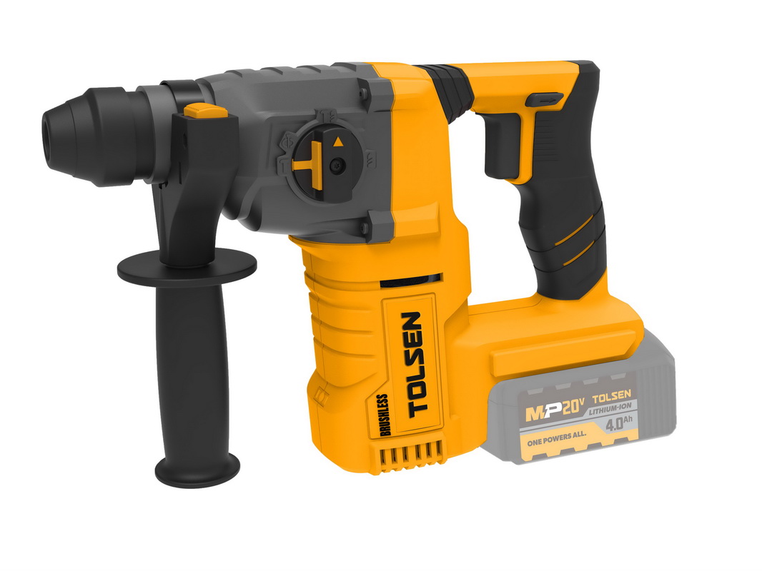 87272 20V 1″ Lithium-Ion Rotary Hammer Brushless (Industrial) | Tolsen ...